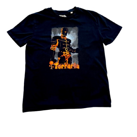 Shirts | Terraria Adult Small Black Logo Tshirt | Poshmark